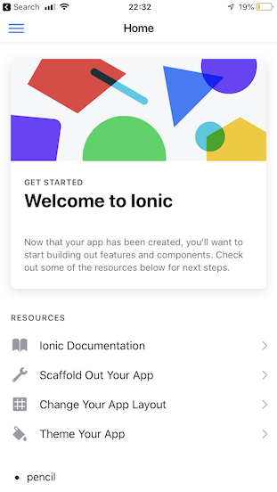 Ionic Setup And Testing